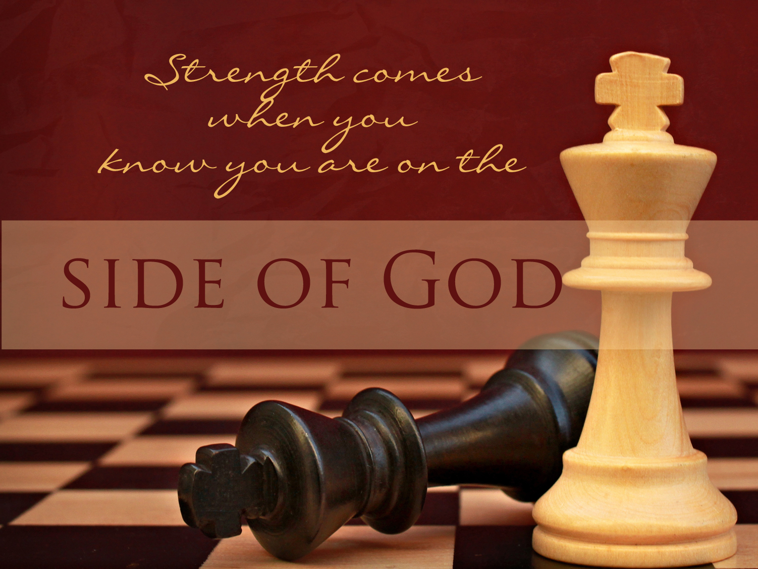 " Are You On God's Side?" - The Abundant Life Center