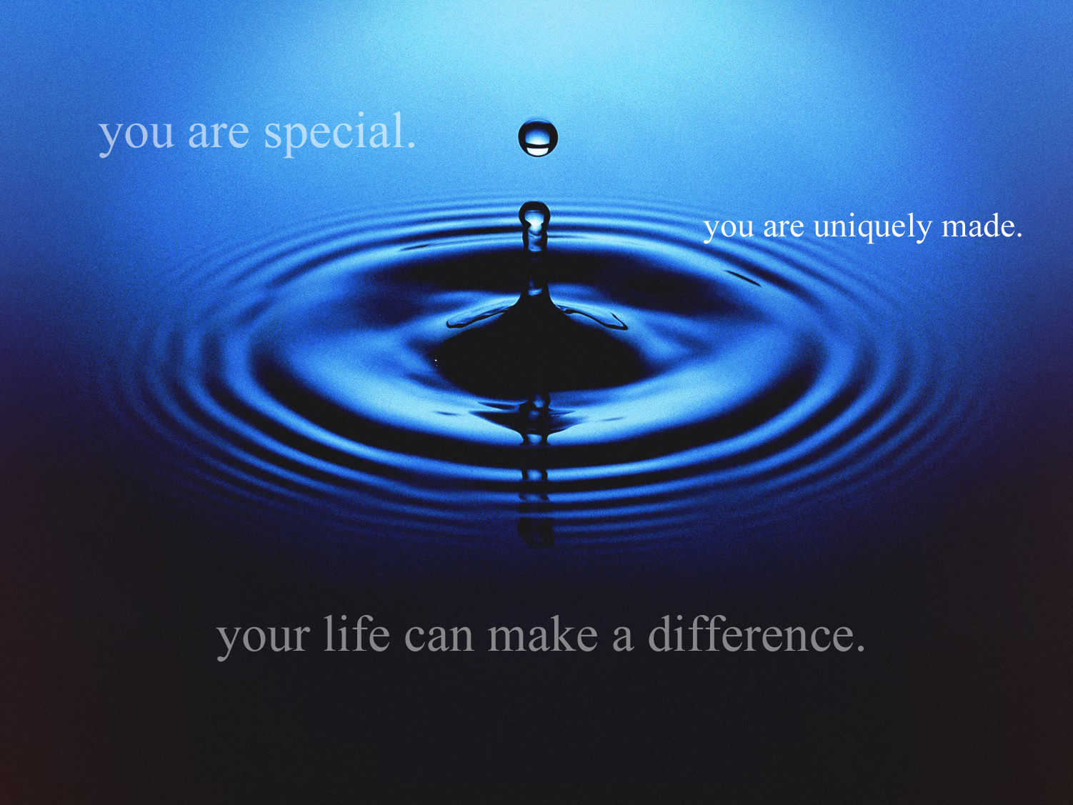 "Your Life Can Make a Difference" - The Abundant Life Center