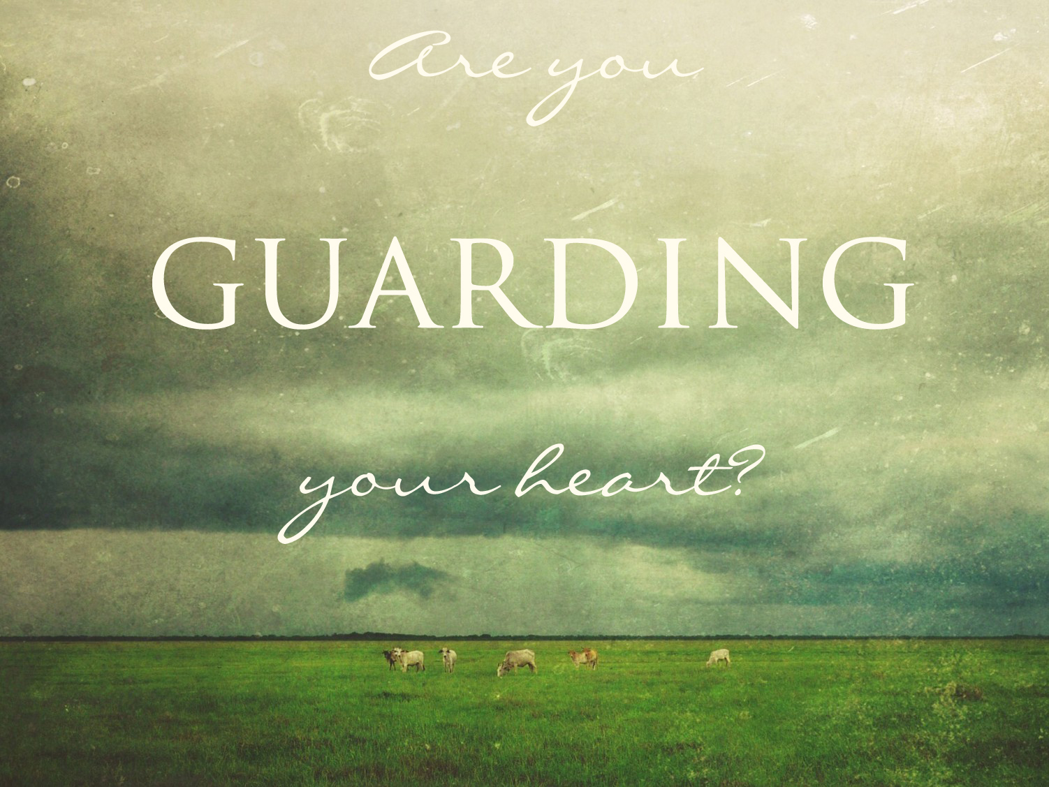 "Are You Guarding Your Heart?" - The Abundant Life Center